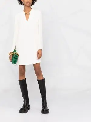 Valentino Garavani Vlogo Chain Shift Dress