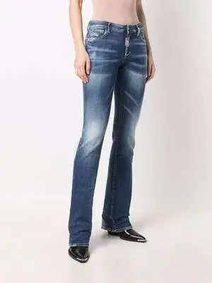 Dsquared2 Low-rise Flared Jeans