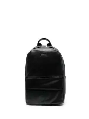 Calvin Klein Logo Plaque Backpack - Black