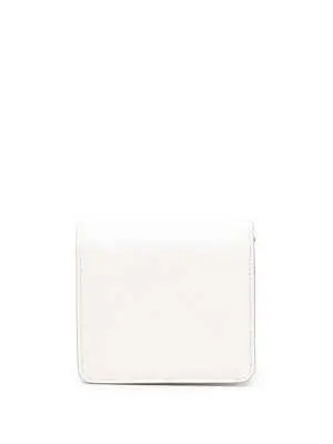 MAISON MARGIELA Four-stitch Leather Chain Wallet - White