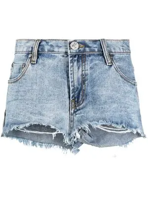 ONETEASPOON Hollywood Marlons Denim Shorts