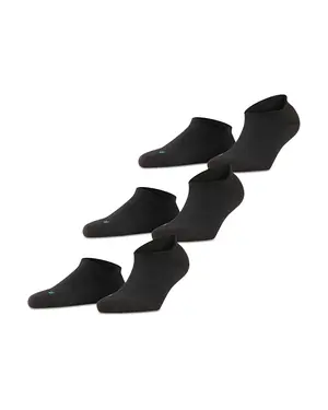 Falke Cool Kick Ankle Socks, Pack Of 3 - Black