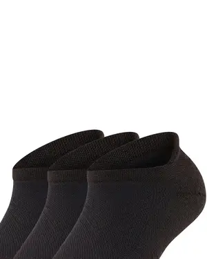 Falke Cool Kick Ankle Socks Pack Of 3 - Black
