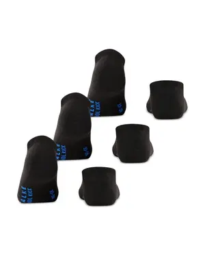 Falke Cool Kick Ankle Socks Pack Of 3 - Black