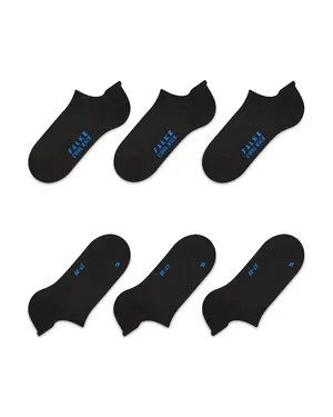 Falke Cool Kick Ankle Socks Pack Of 3 - Black