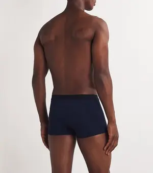 Hanro Micro Touch Trunks - Navy