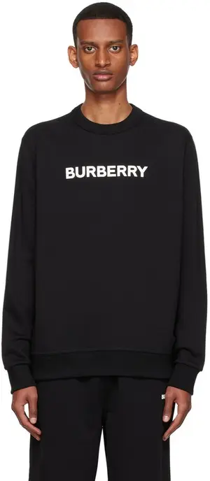 Burberry Burberry Black Burlow Sweatshirt - Black