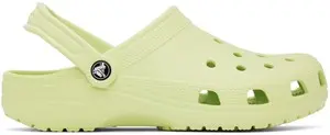 CROCS Crocs Green Classic Clogs - 335 Celery
