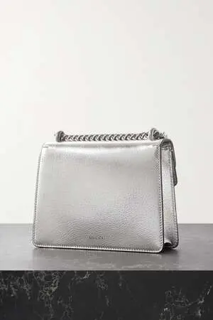 Gucci Dionysus Metallic Leather Shoulder Bag