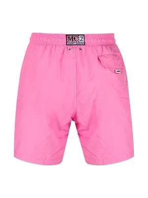 MC2 SAINT BARTH Drawstring-waist Swim Shorts - Pink