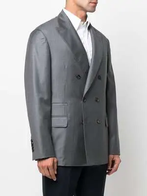 Brunello Cucinelli Double-breasted Wool Blazer