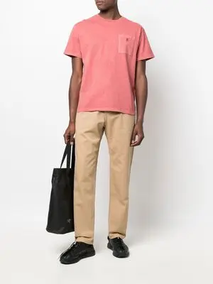 Gramicci Belted-waist Straight-leg Trousers - Neutrals