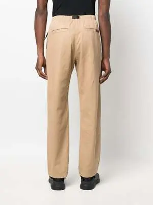 Gramicci Belted-waist Straight-leg Trousers - Neutrals