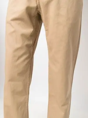 Gramicci Belted-waist Straight-leg Trousers - Neutrals