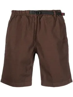 Gramicci Buckle-fastening Waistband Shorts - Brown