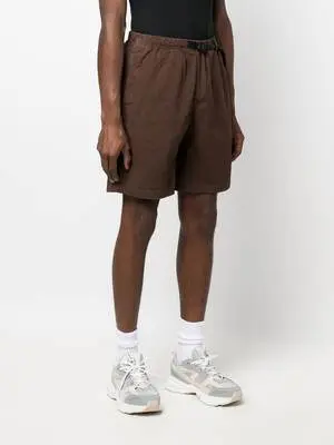 Gramicci Buckle-fastening Waistband Shorts - Brown