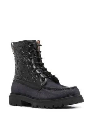 FERRAGAMO Gancini Biker Boots