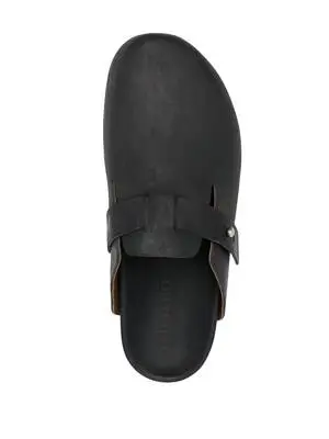 BUTTERO® Leather Clog Sandals