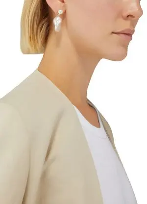 Sophie Bille Brahe Sophie Bille Brahe Venus Diamant Pearl Earrings - Gold