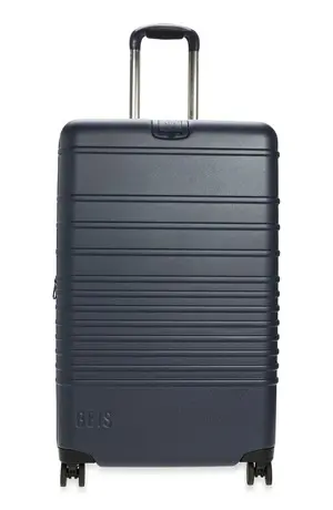 BEIS The Medium Check-in Roller Suitcase Navy