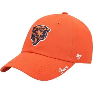 '47 47 Chicago Bears Miata Clean Up Adjustable Hat - Orange