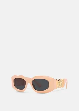 Versace Versace Maxi Medusa Biggie Sunglasses Beige