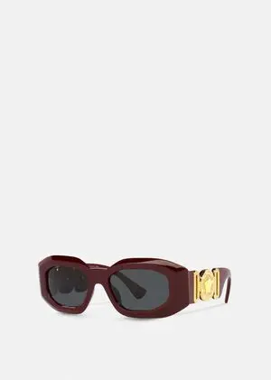 Versace Versace Maxi Medusa Biggie Sunglasses Brown