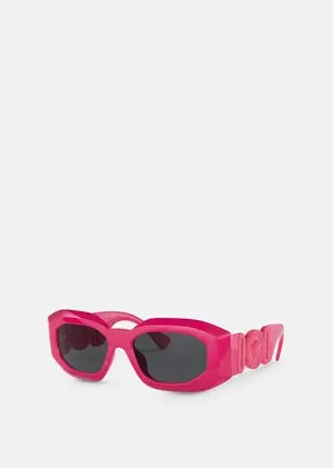 Versace Versace Maxi Medusa Biggie Sunglasses Fuchsia