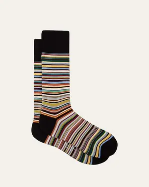 Paul Smith Striped Socks - Multi