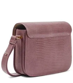 A.p.c. Grace Small Croc-effect Leather Shoulder Bag