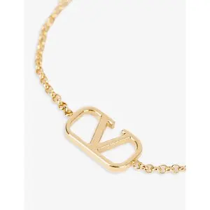 Valentino Garavani V-logo Chain Bracelet