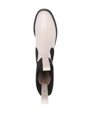 FERRAGAMO Two-tone Boots - Neutrals