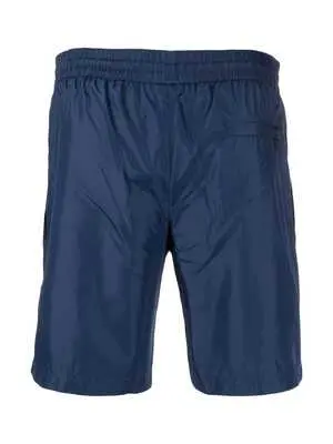 Dolce & Gabbana Logo-patch Swim Shorts - Blue
