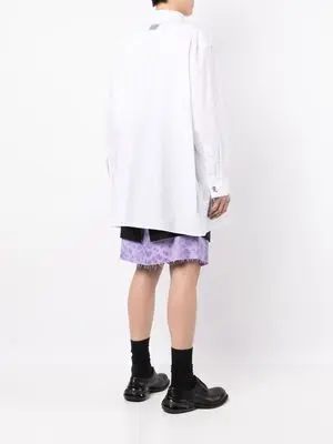 Raf Simons Logo-patch Button-up Shirt