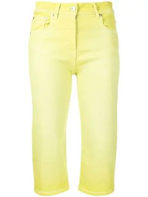 MSGM Mid-rise Cropped Trousers