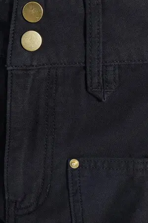 FRAME Cropped Tapered Pants
