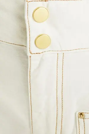 FRAME Cropped Tapered Pants