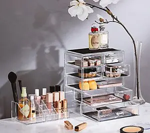 SORBUS 7-drawer Makeup And Jewelry Storage Case
