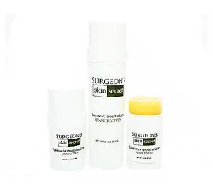 SURGEON'S SKIN SECRET Surgeon Skin Secret's 3-piece Travel Pack-unscented - One-color