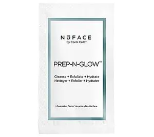 NuFACE® Prep-n-glow Cleanse Exfoliation Cloths,5-count