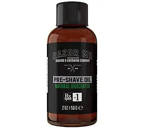 RAZOR MD Natural Unscented Pre-shave Oil - One-color