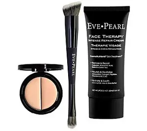 EVE PEARL Face Therapy, Dual Salmon Concealer & Brush - One-color