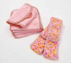 CAMPANELLI PRODUCTS Campanelli Fresh Face Makeup Remover Towels &headband Set - One-color