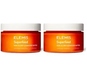 Elemis Superfood Aha Glow Cleansing Butter Duo - One-color