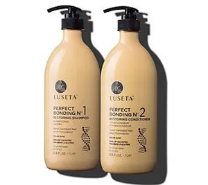 LUSETA BEAUTY Super Bonding Shampoo & Con Ditioner Bundle - One-color