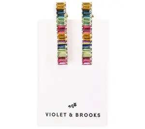 VIOLET & BROOKS Elyse Crystal Hair Clip Set - One-color