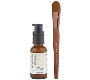 JOSIE MARAN Matchmaker Argan Serum Foundationwith Brush