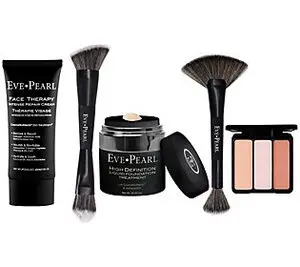 EVE PEARL 5-piece Face Cream, Liquid Foundation & Cheek Set - One-color