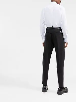Dsquared2 Logo Detail Cotton Shirt - White