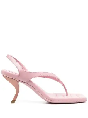 GIABORGHINI Rosie Leather Sandals
